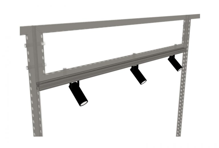 beMatrix Track Lighting System | Hunter Expositions