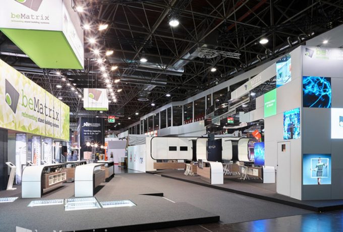 beMatrix Track Lighting System | Hunter Expositions